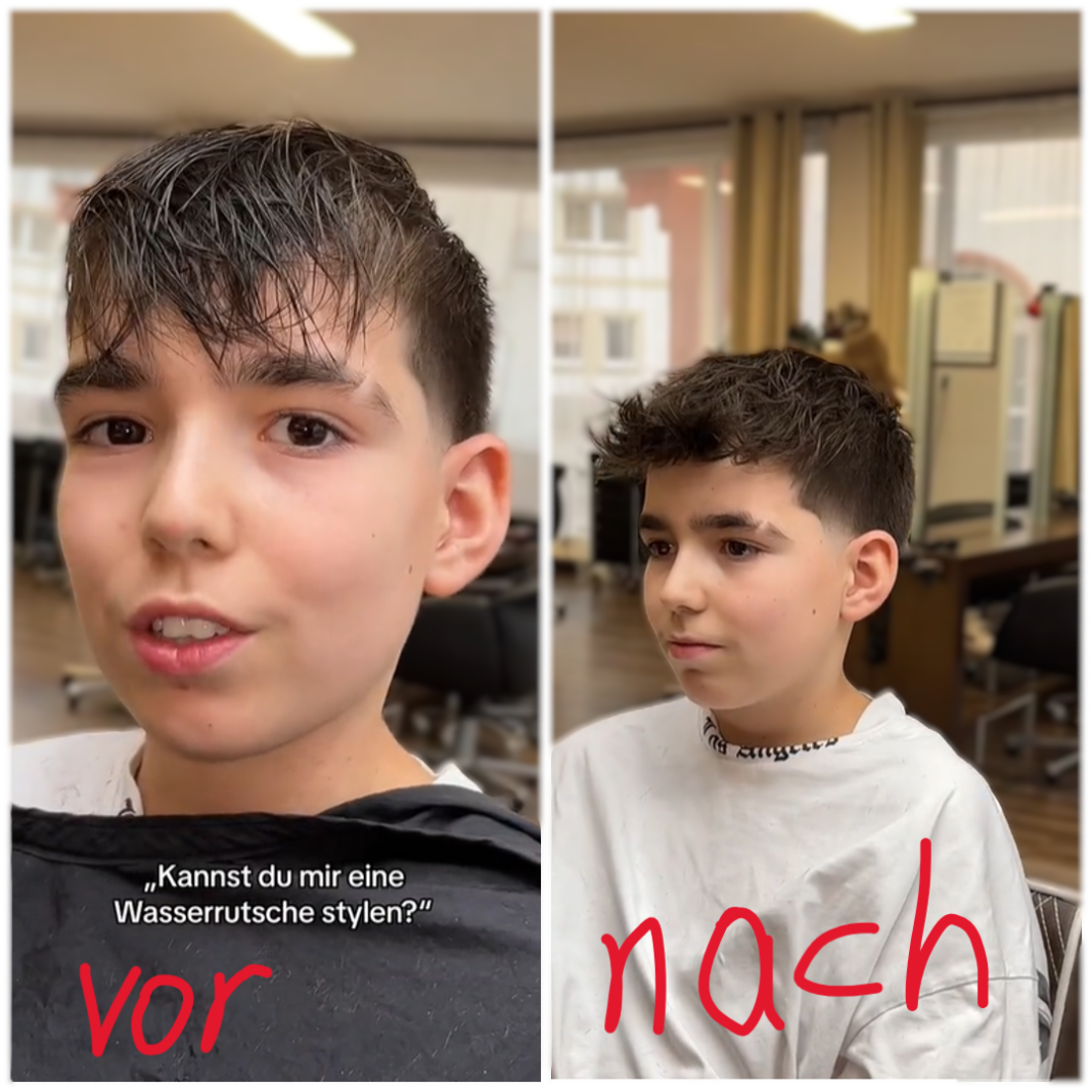 Wasserrutsche Haare: Der Trend für Jungs, Bilder und Styling-Tipps ...